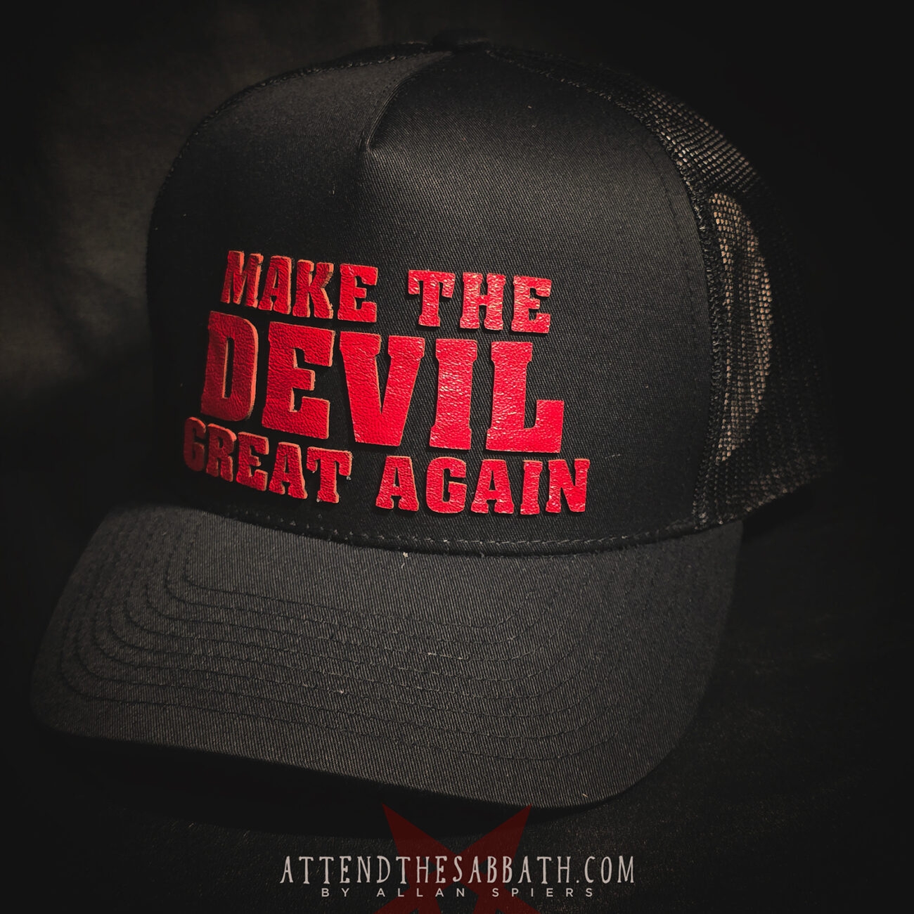 Make The Devil Great Again Snapback Trucker Hat | The Sabbath Project